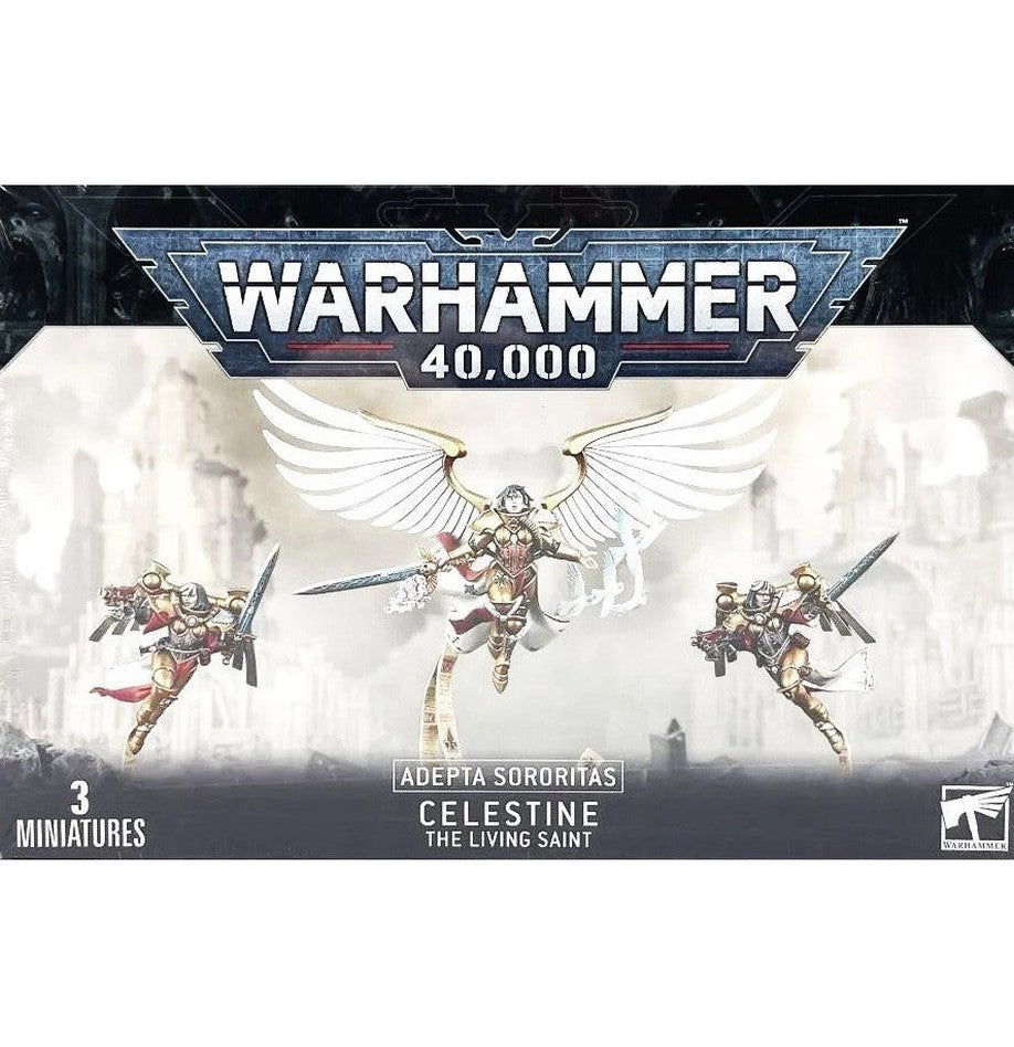 Celestine The Living Saint Adepta Sororitas Warhammer 40K – War Battle Games