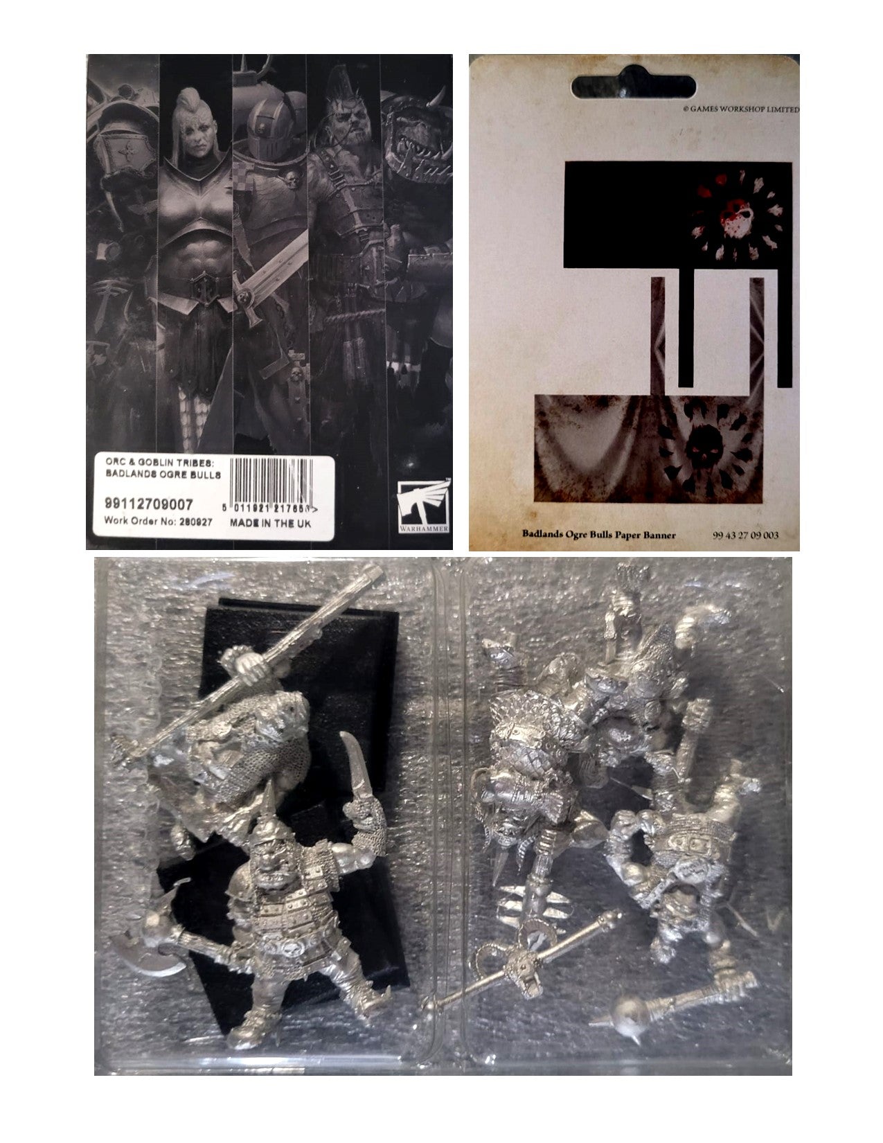 Badlands Ogre Bulls Orc & Goblin Tribes Warhammer Old World NIB! WBGam ...