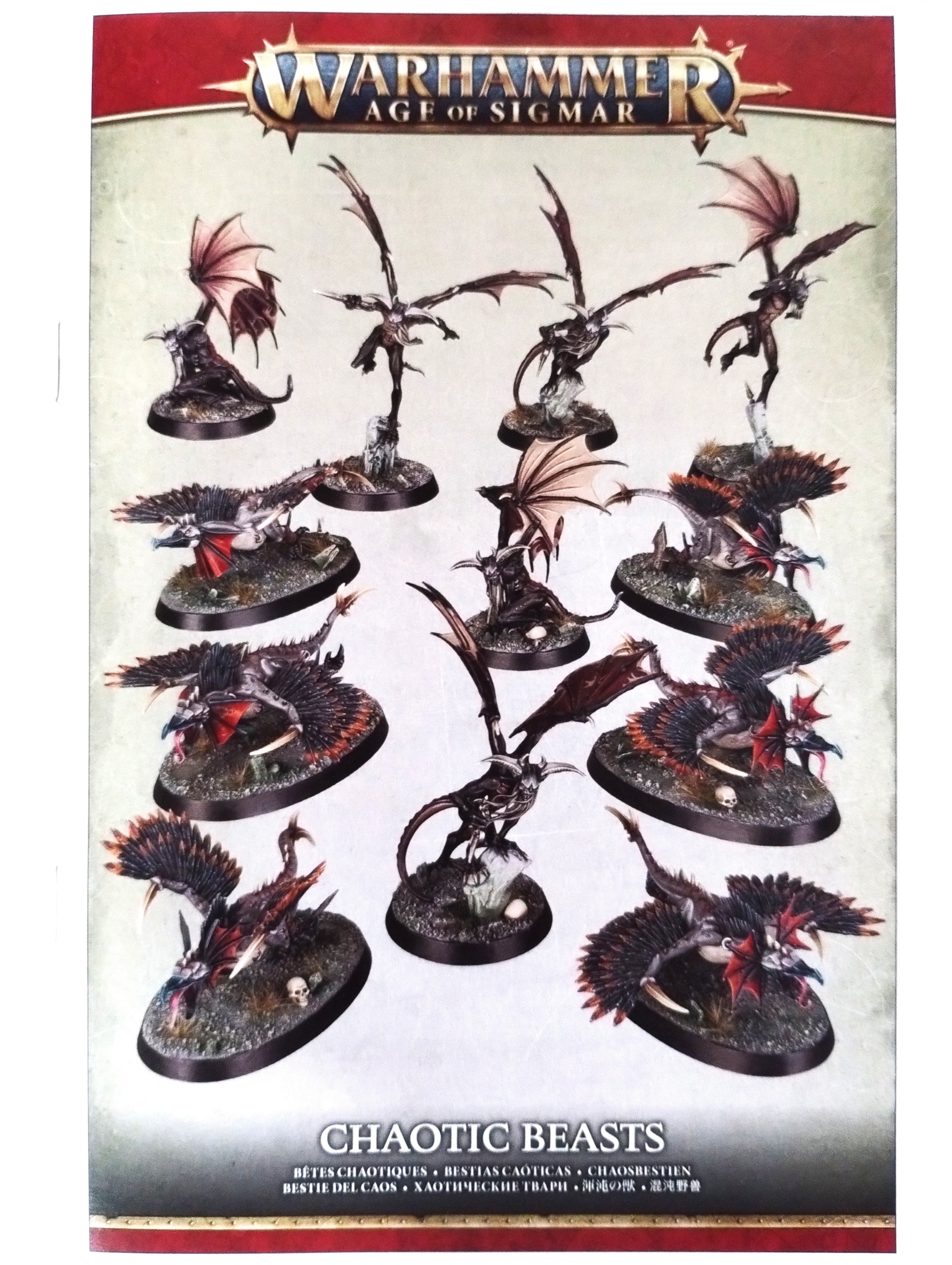 Chaotic Beasts Beast of Chaos Warcry Warhammer Age of Sigmar – War ...