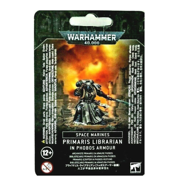 Primaris Librarian in Phobos Armour Space Marines Warhammer 40K – War ...