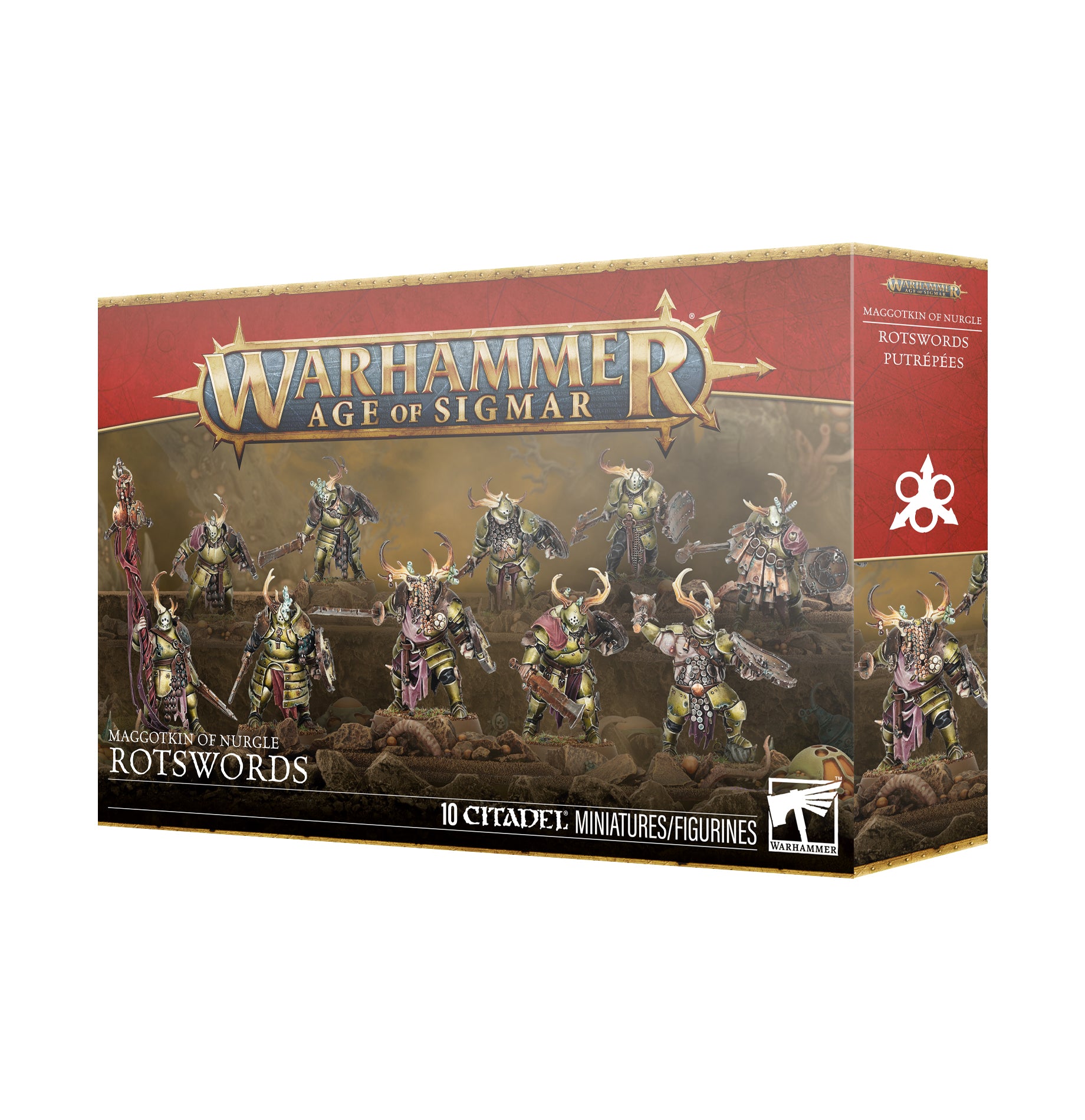 Rotswords Maggotkin of Nurgle Warhammer AoS – War Battle Games