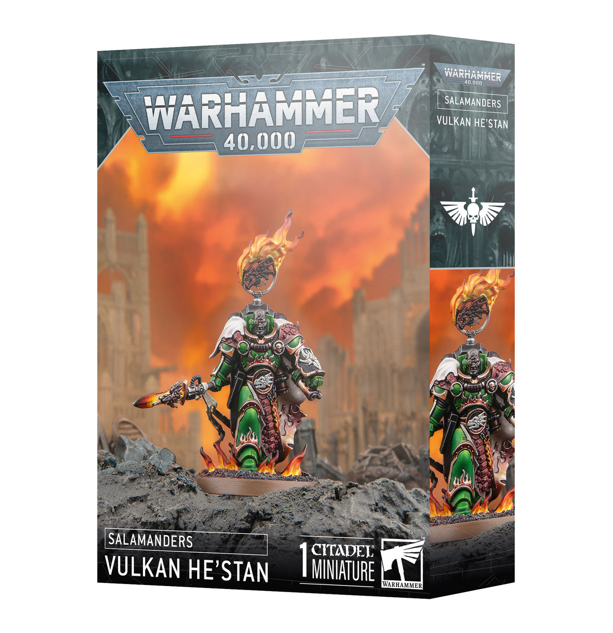 Vulkan He'Stan Salamanders Warhammer 40K – War Battle Games