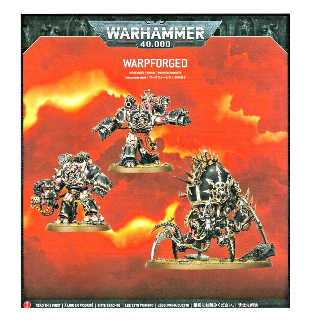 Warpforged Venomcrawler And Obliterators Chaos Space Marines 40K – War ...