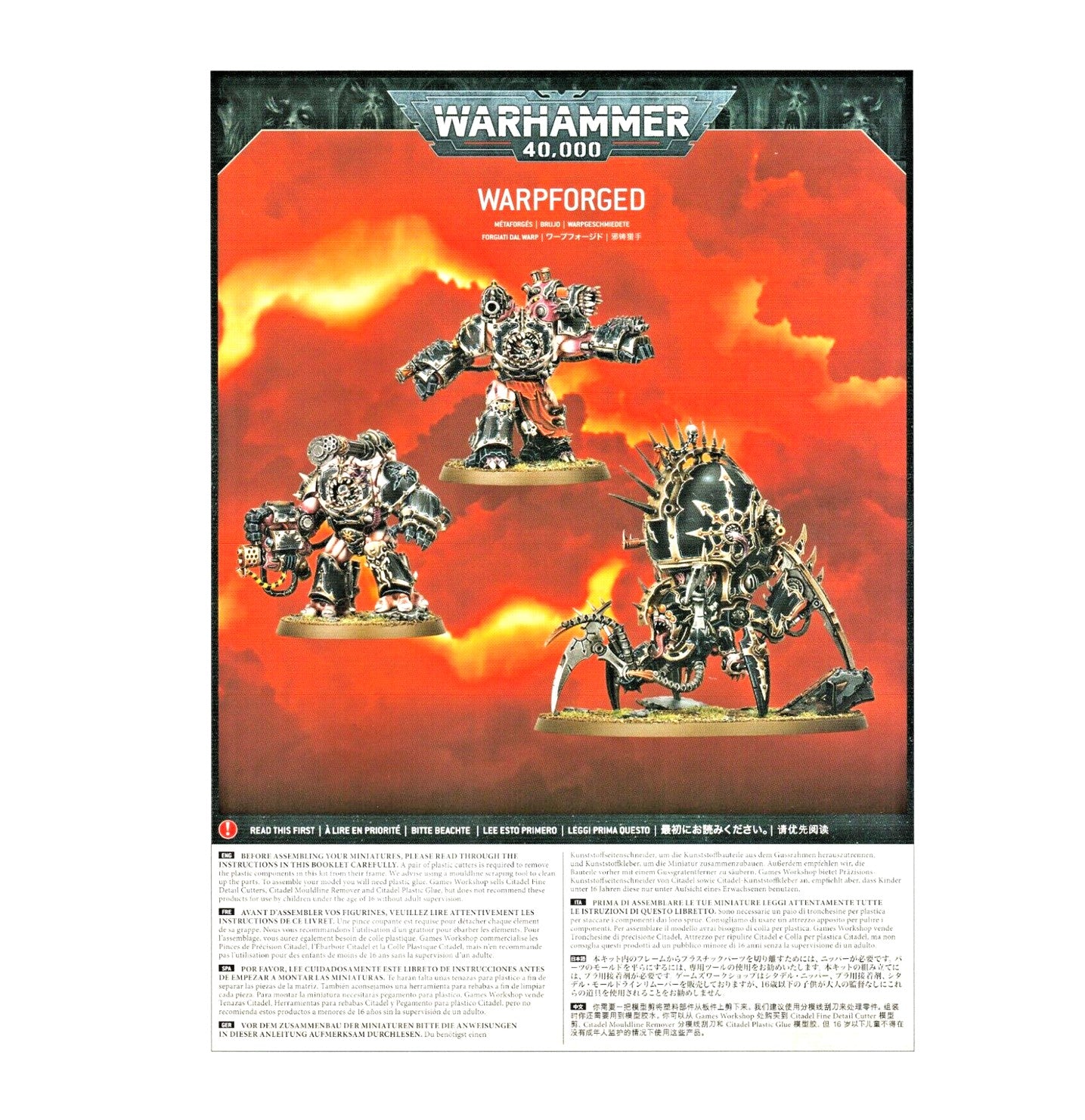 Warpforged Venomcrawler And Obliterators Chaos Space Marines 40K – War ...