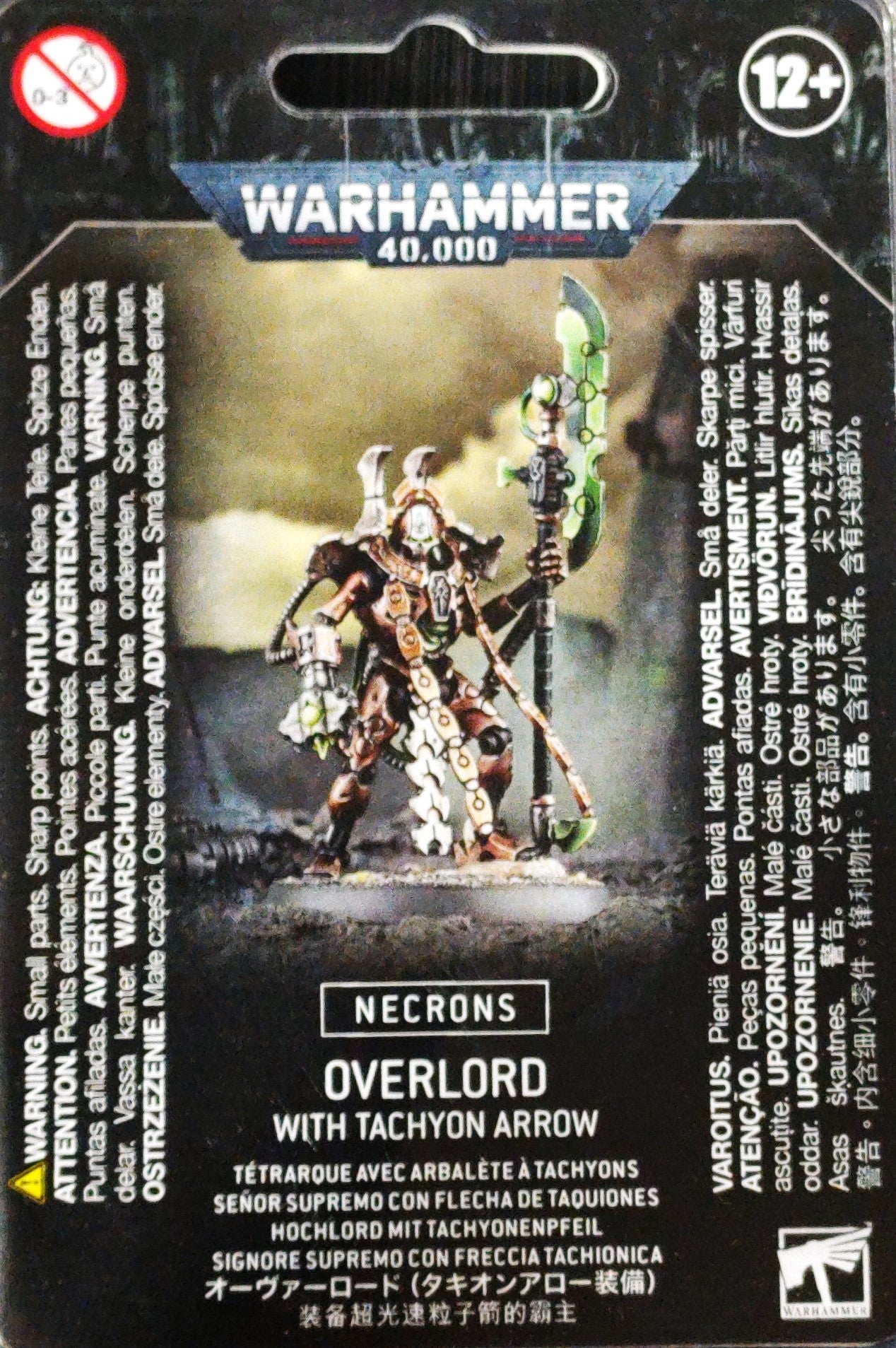 Overlord With Tachyon Arrow Necrons Warhammer 40K – War Battle Games