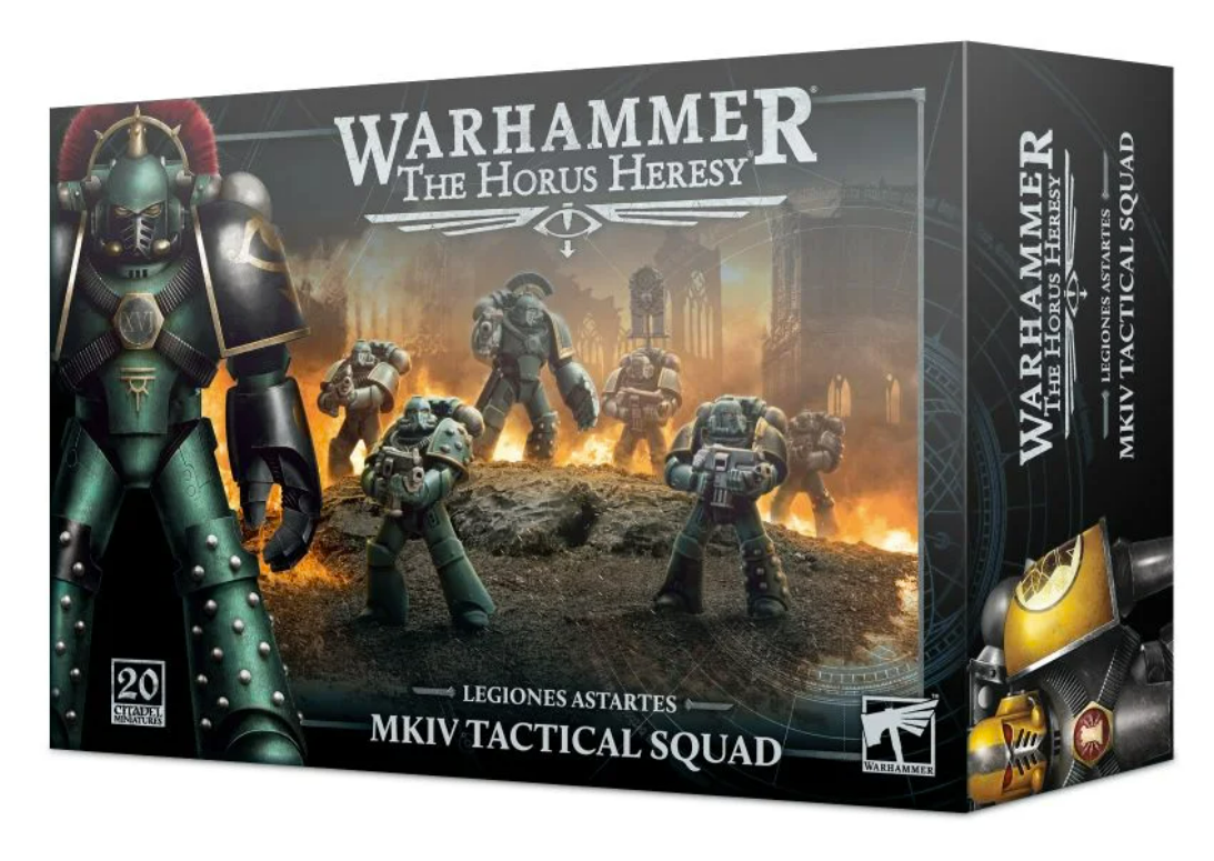 Space Marines MKIV Tactical Squad 20X Warhammer 40K – War Battle Games