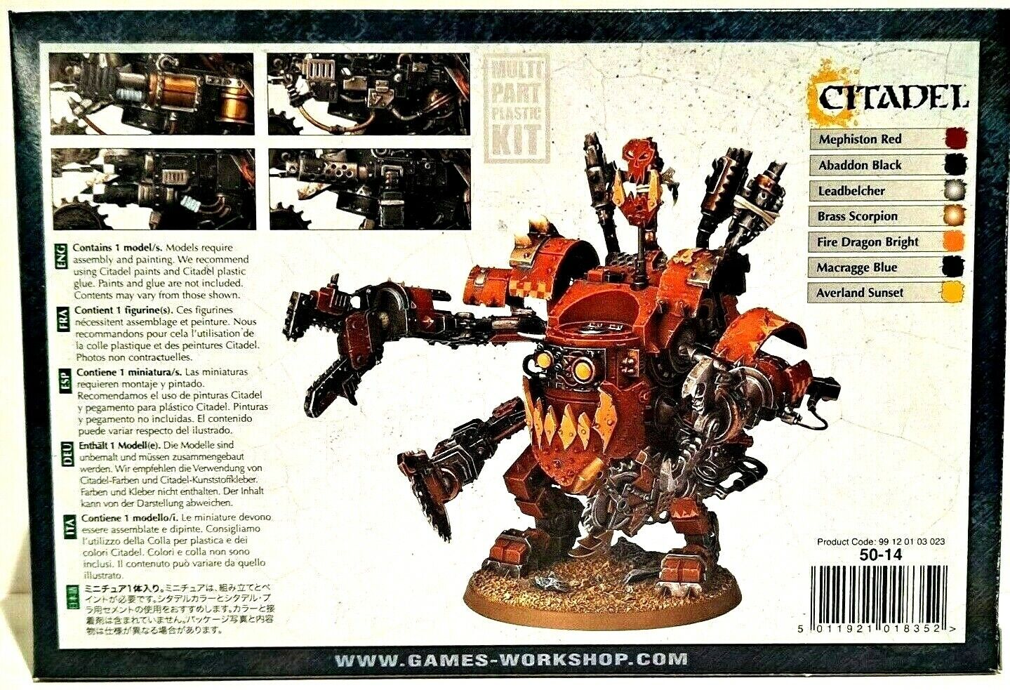 Deff Dread Orks Warhammer 40K NIB! WBGames – War Battle Games