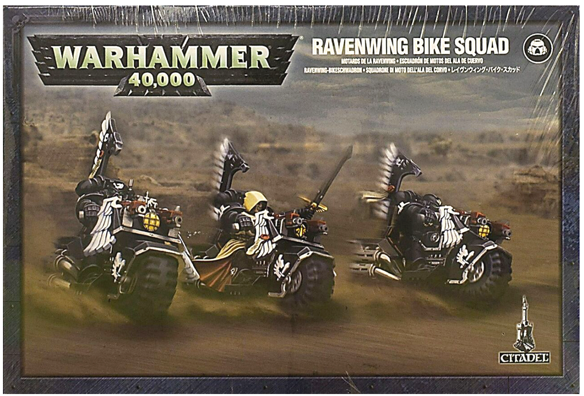 Ravenwing Bike Squadron Dark Angels Warhammer 40K NIB! WBGames – War ...