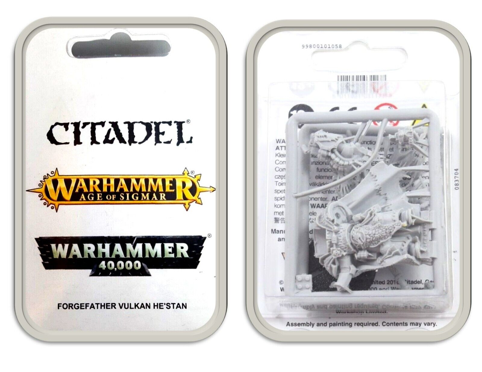 Captain Vulkan He'stan Salamanders Forgefather Warhammer 40K NIB! WBGa ...