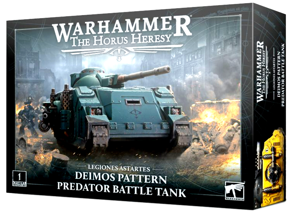 Deimos Pattern Predator Battle Tank The Horus Heresy Warhammer 40K 30K ...