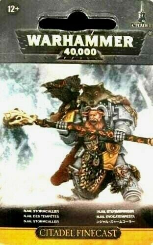 Njal Stormcaller in Terminator Armour Space Wolves Warhammer 40K NIB ...