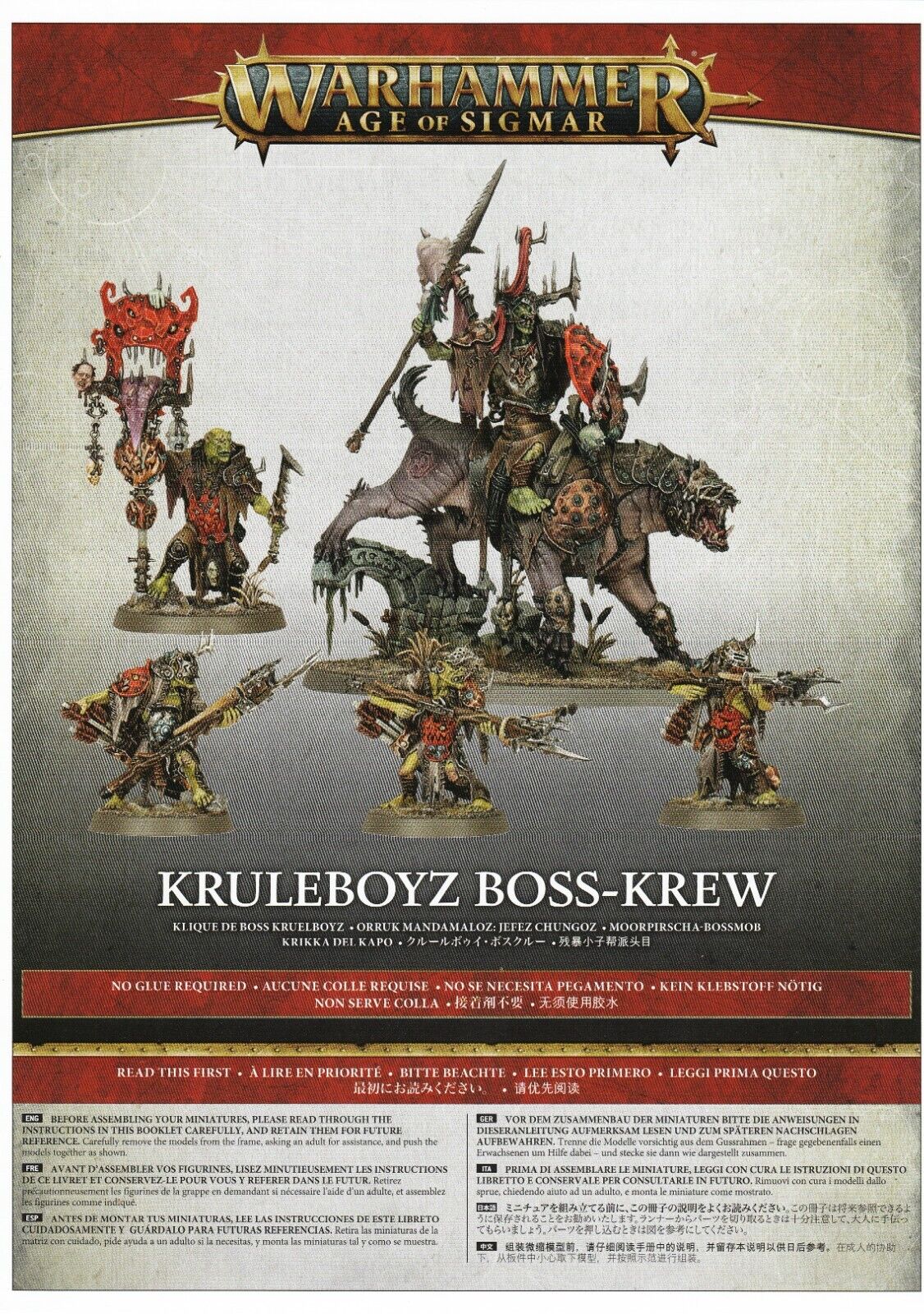 Orruks Kruleboyz Boss-Krew Warhammer AoS Age of Sigmar NIB! WBGames ...